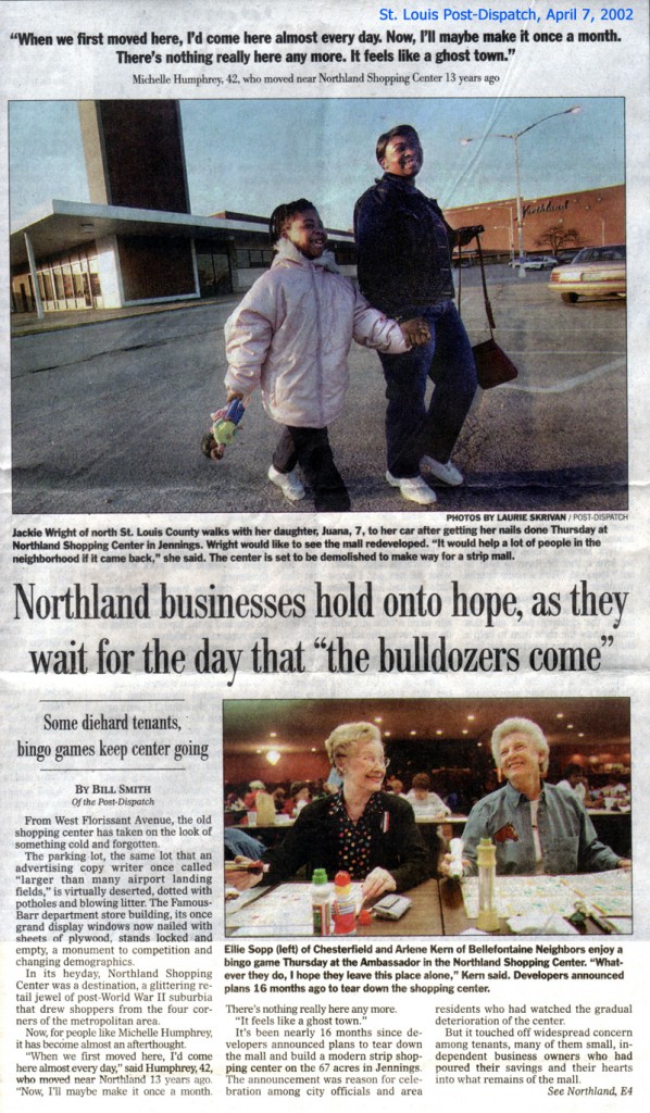 History & Demolition of Northland Shopping Center - TOBY WEISS